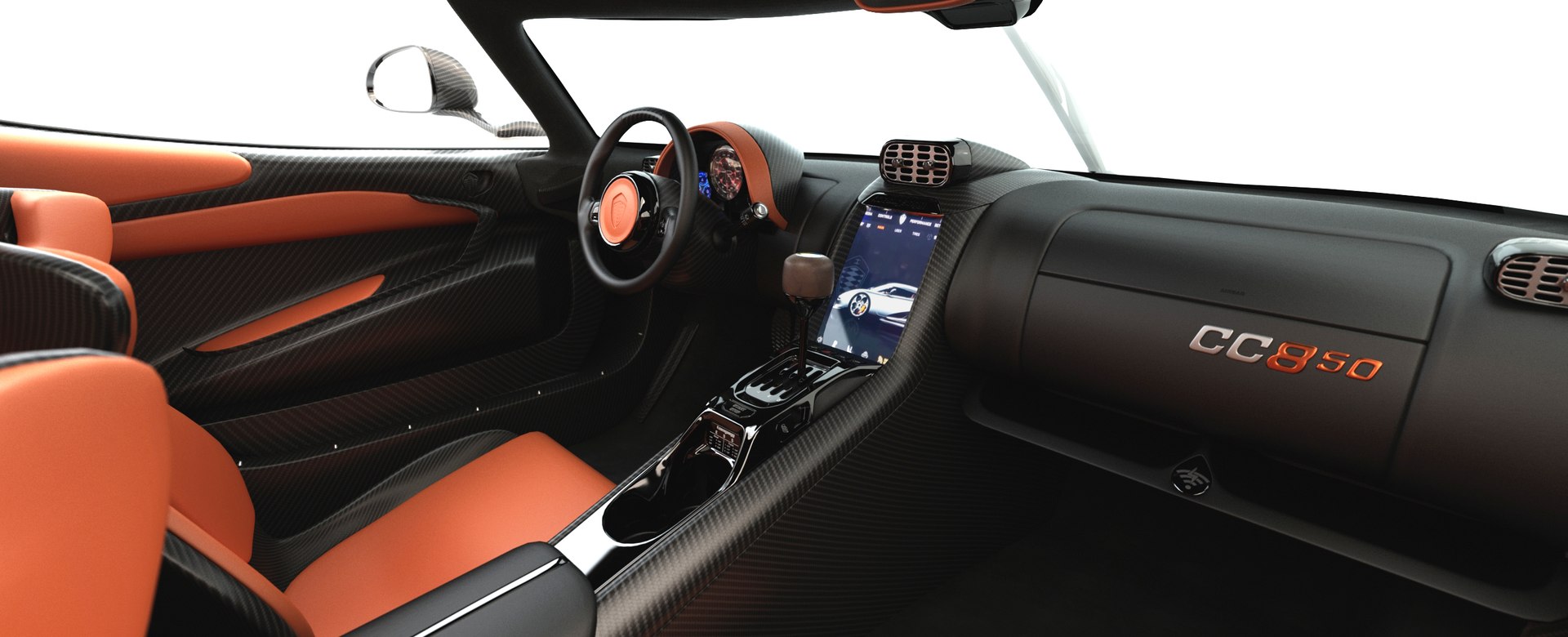 Koenigsegg CC850 2023 With Interior 3D - TurboSquid 2011555