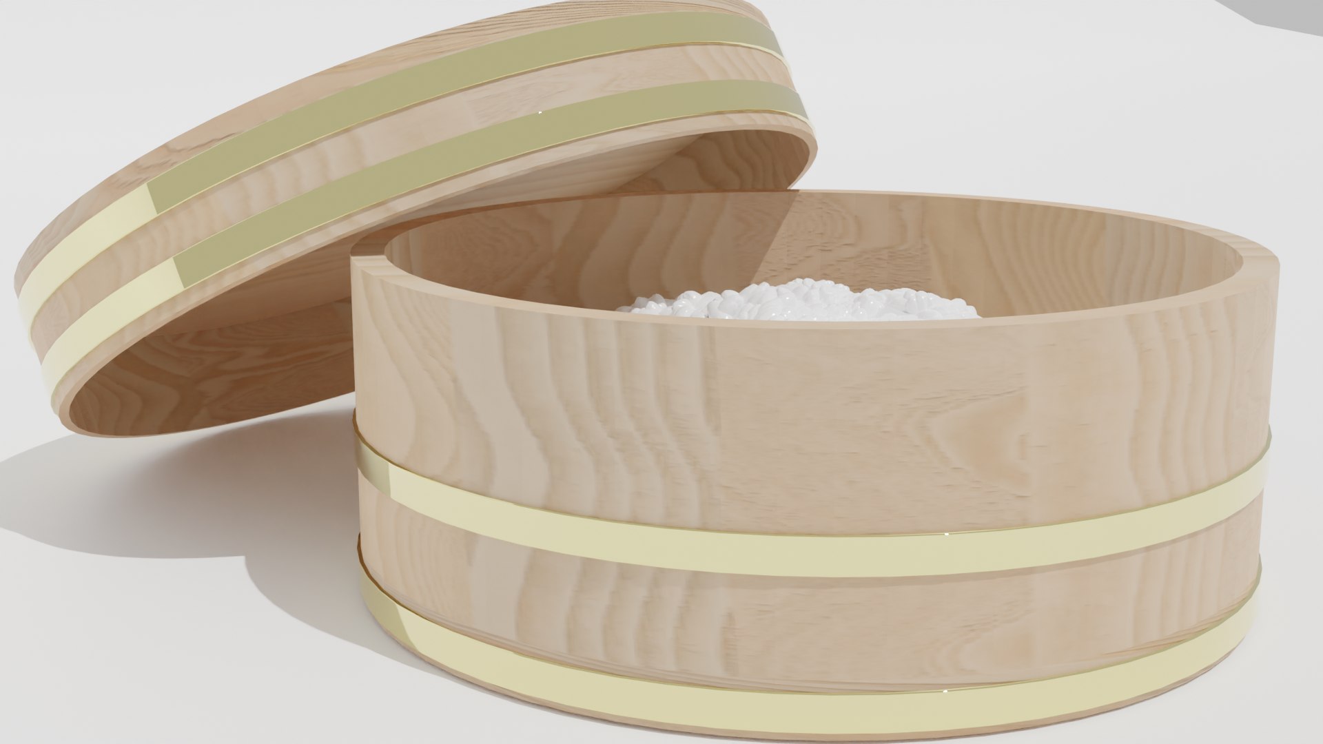 3D rice japanese ohitsu - TurboSquid 1995593