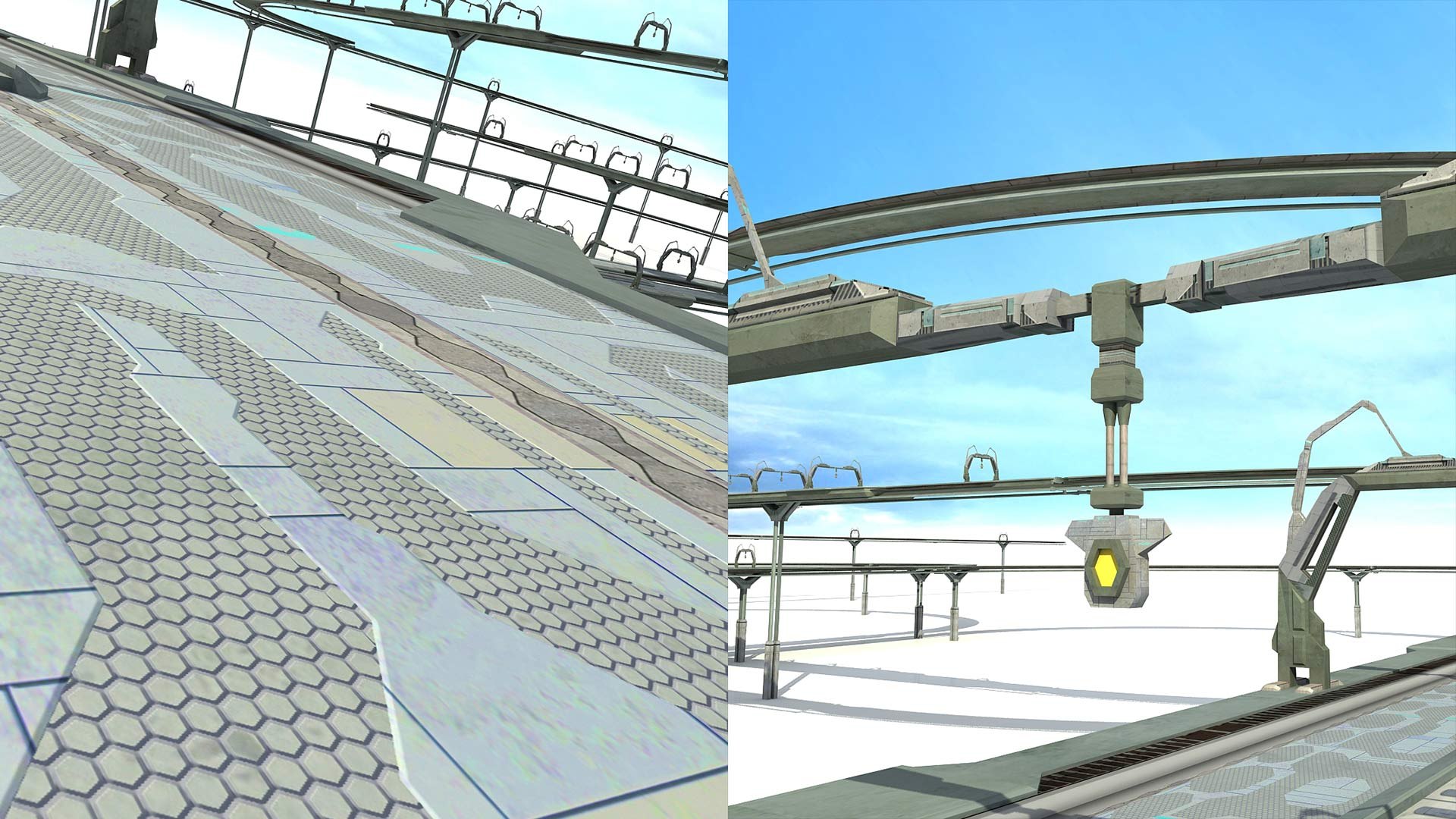 Highway Sci Road 3d Max