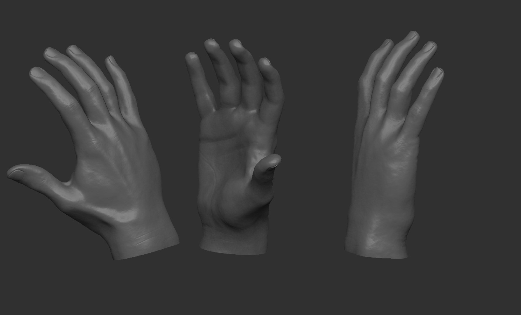 Male Hand Model - TurboSquid 1493412