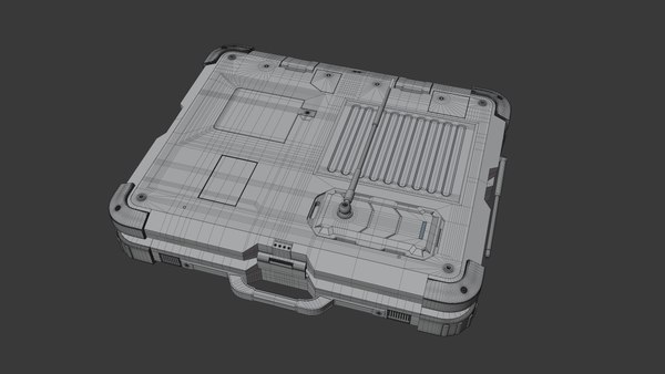 3D fi military laptop - TurboSquid 1664920