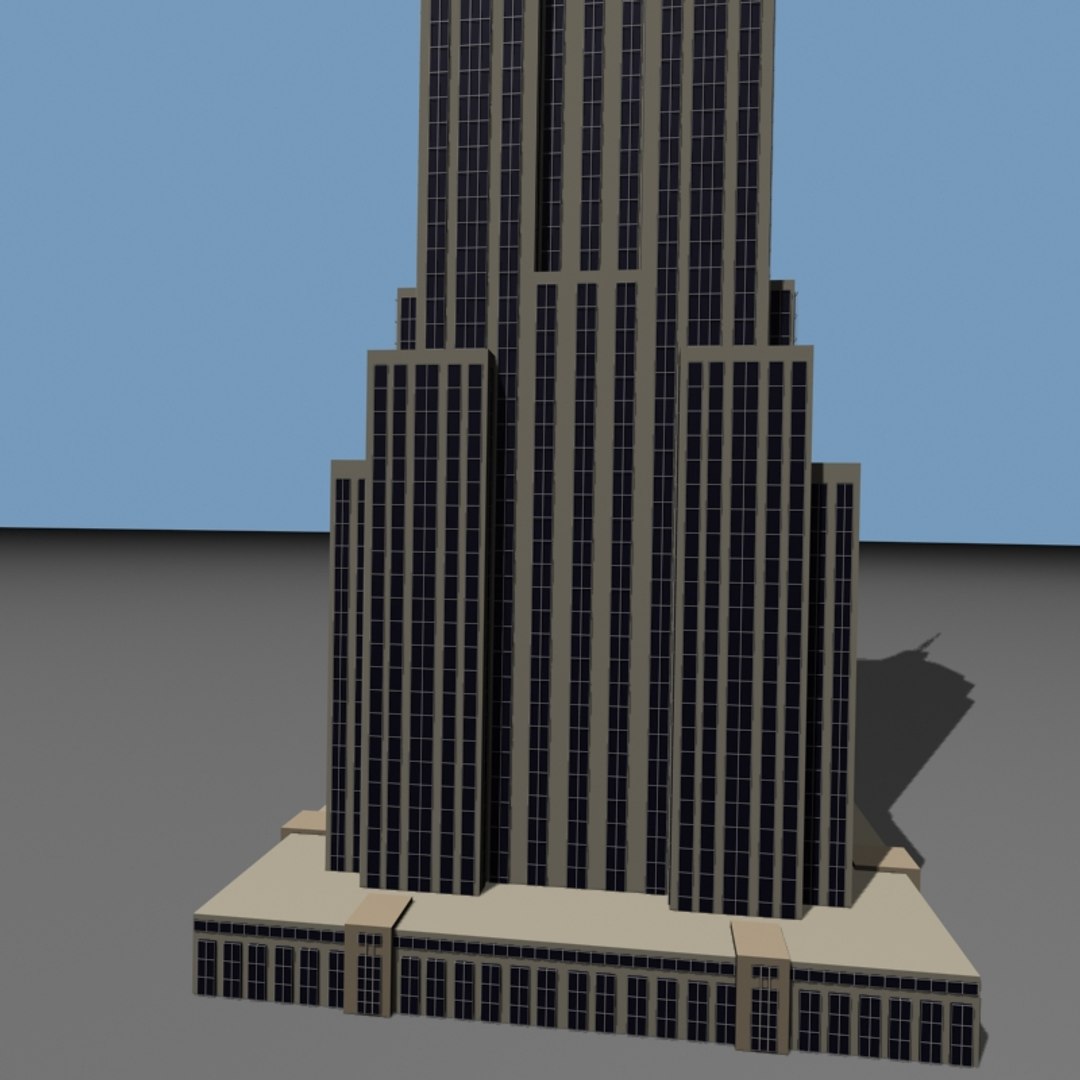 Empire State Building 3d Model
