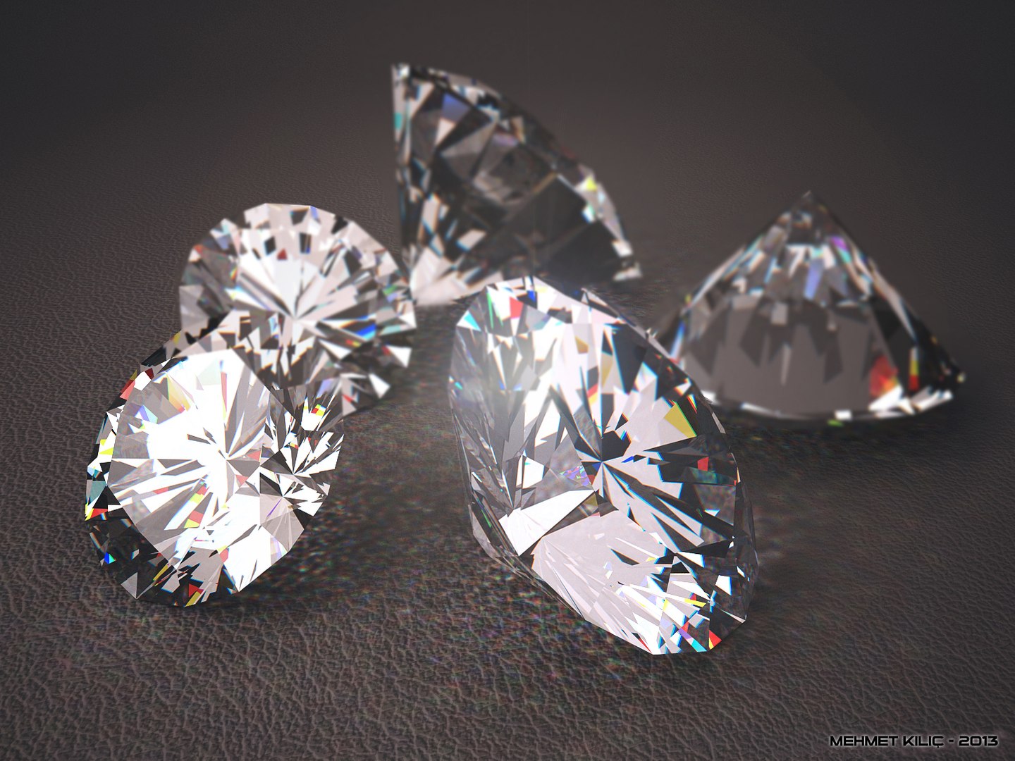 photorealistic diamond realistic 3ds