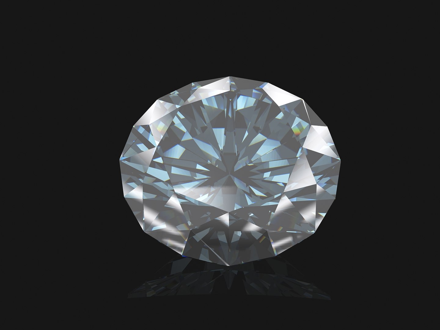 photorealistic diamond realistic 3ds