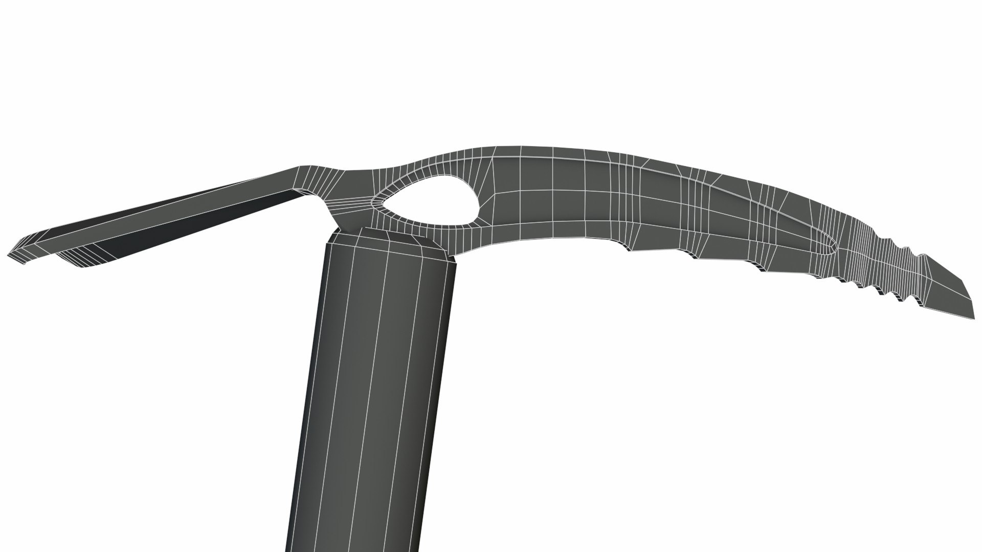 3D Ice-axe - TurboSquid 1710336