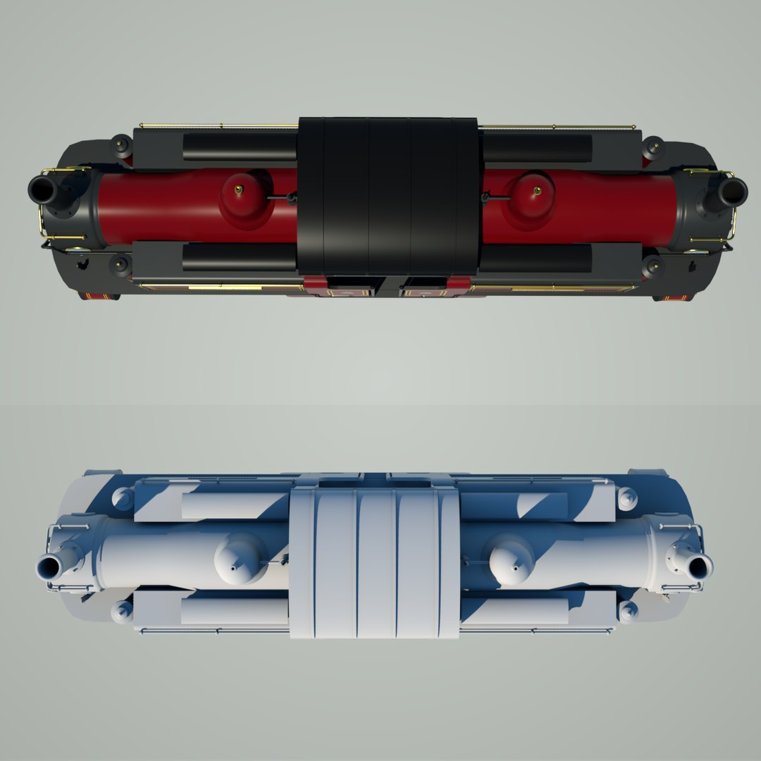 C4d Fairlie Historic Locomotive Engine
