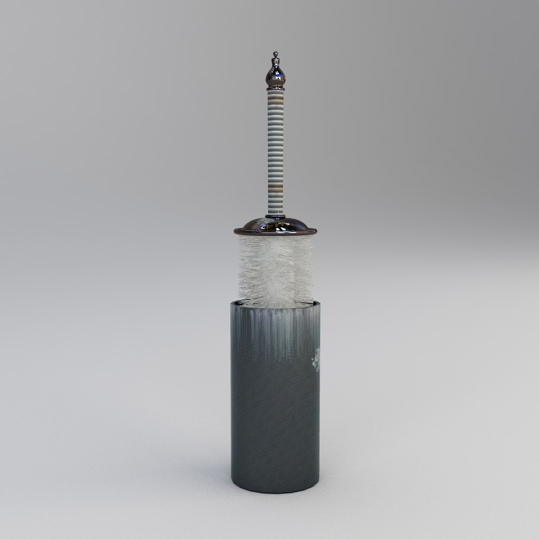 Toilet Brush Stand 3D Model - TurboSquid 1197915