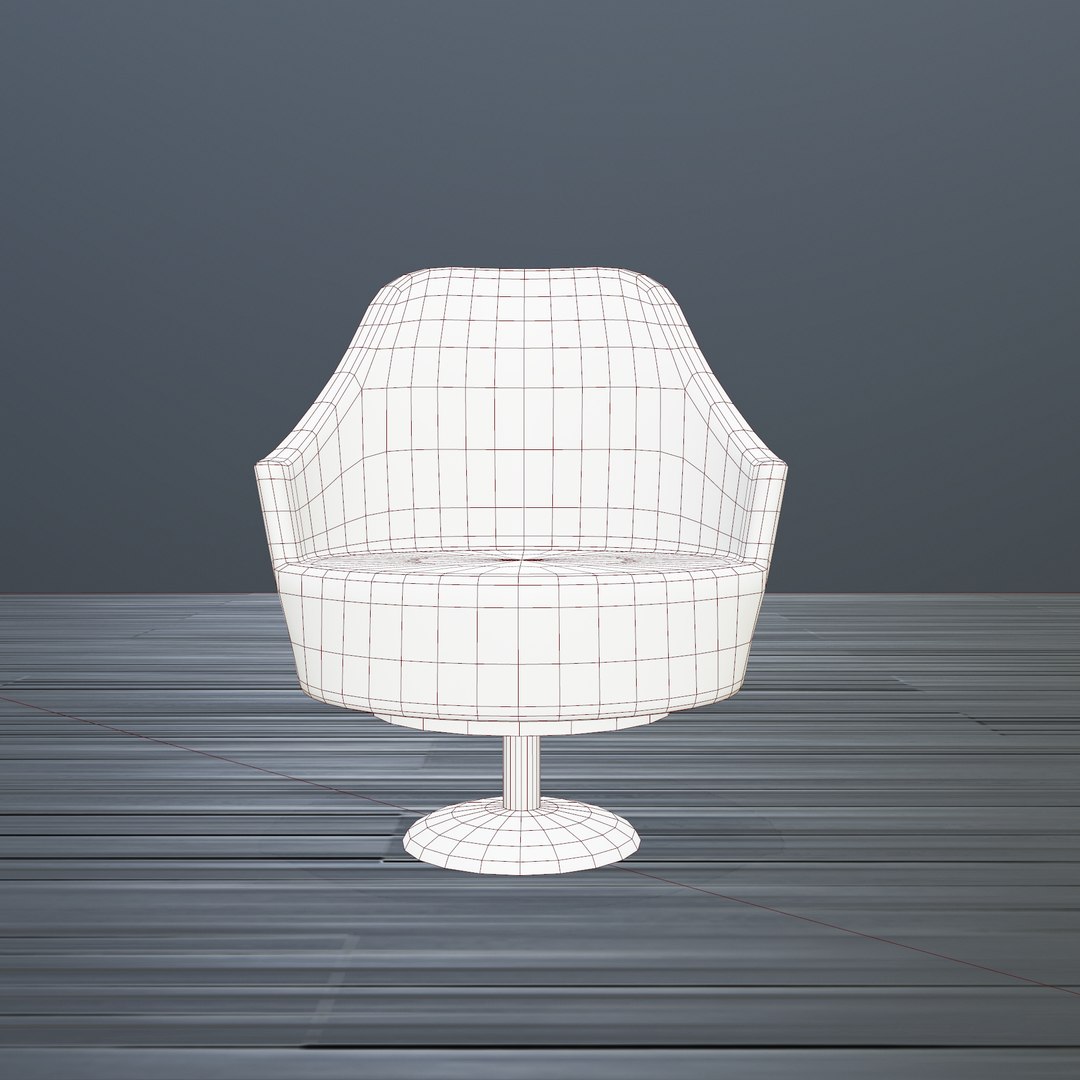 Chair low-poly 3D - TurboSquid 2065334