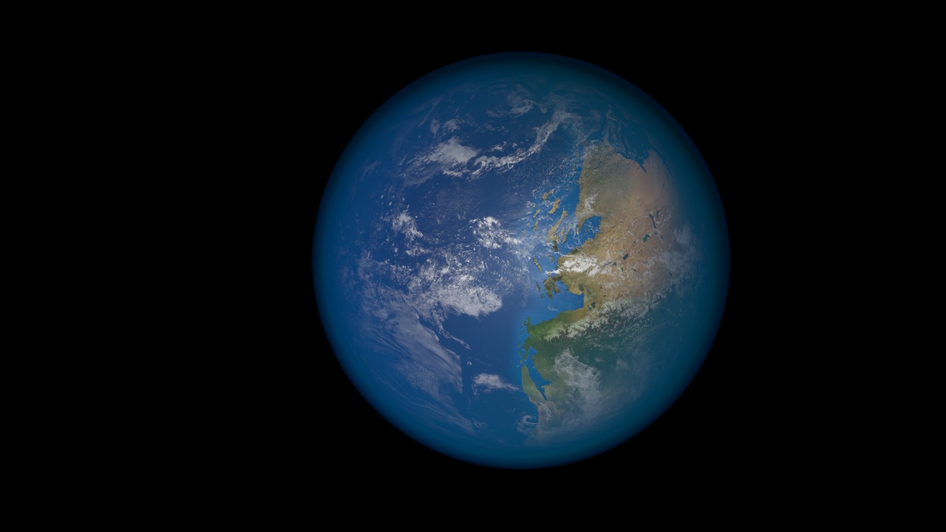3D Pangea Earth - TurboSquid 2243300