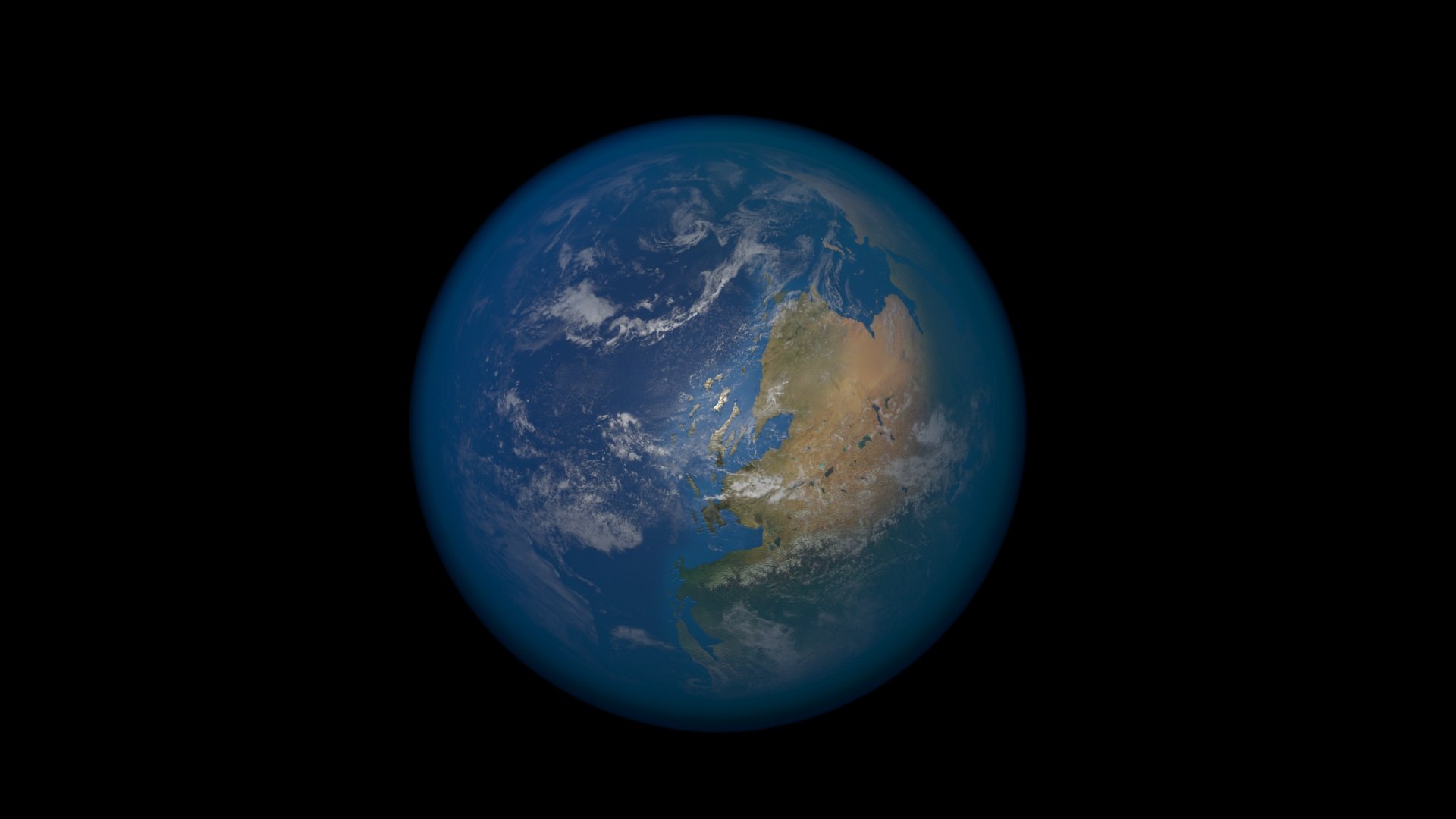 3D Pangea Earth - TurboSquid 2243300