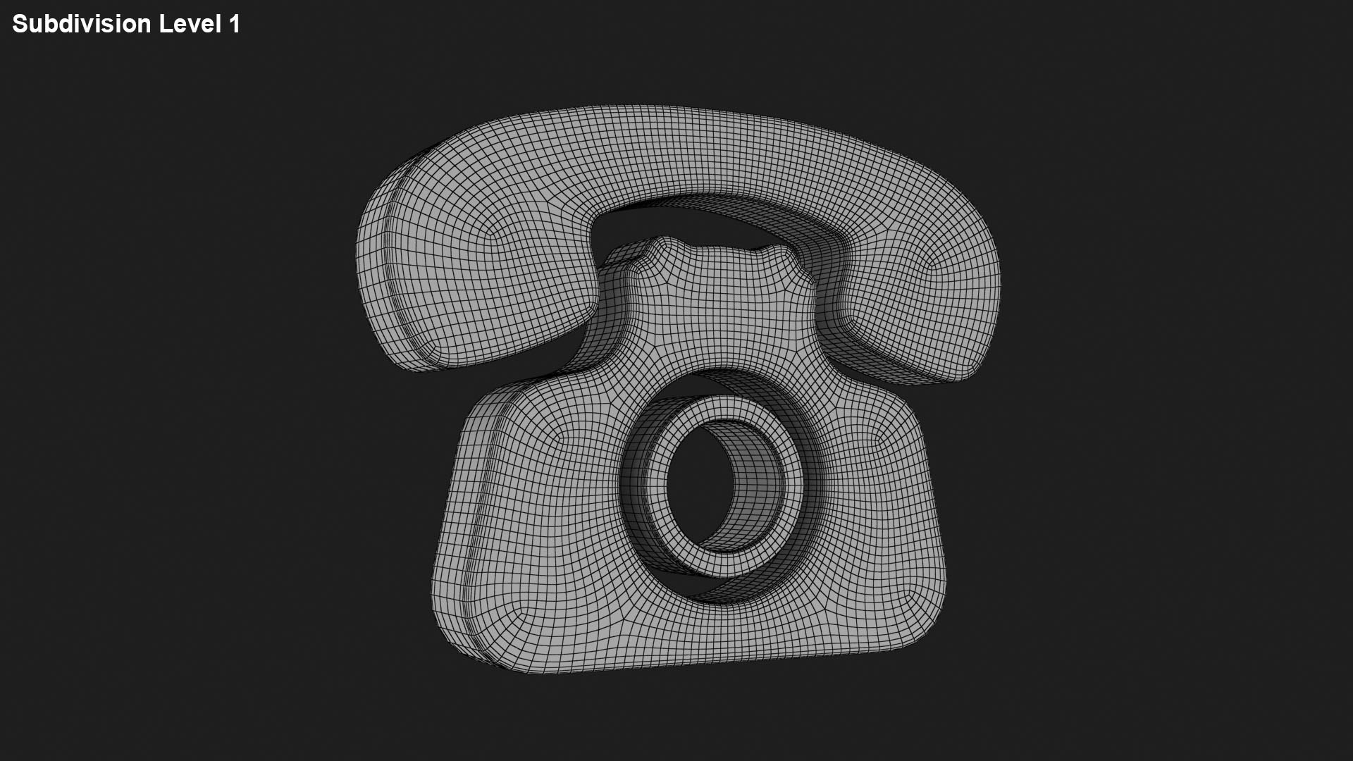 3D Model Telephone Icon - TurboSquid 2093456
