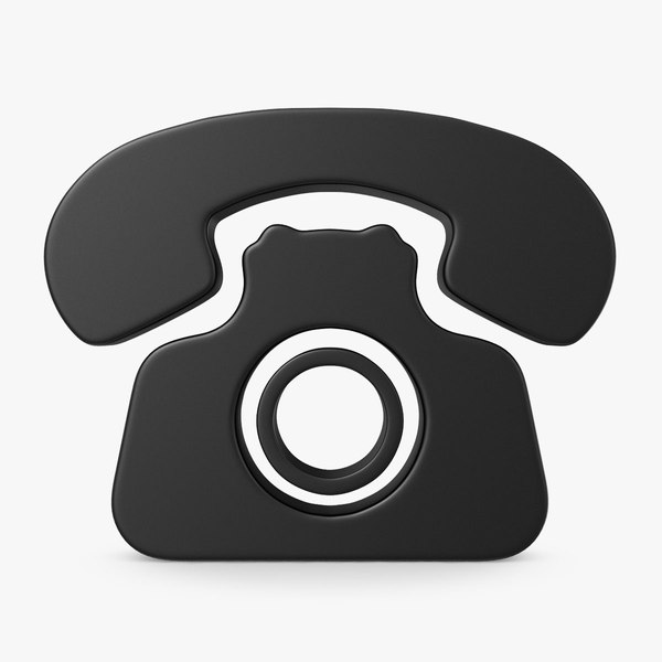 modelo 3d Telephone Icon - TurboSquid 2093456