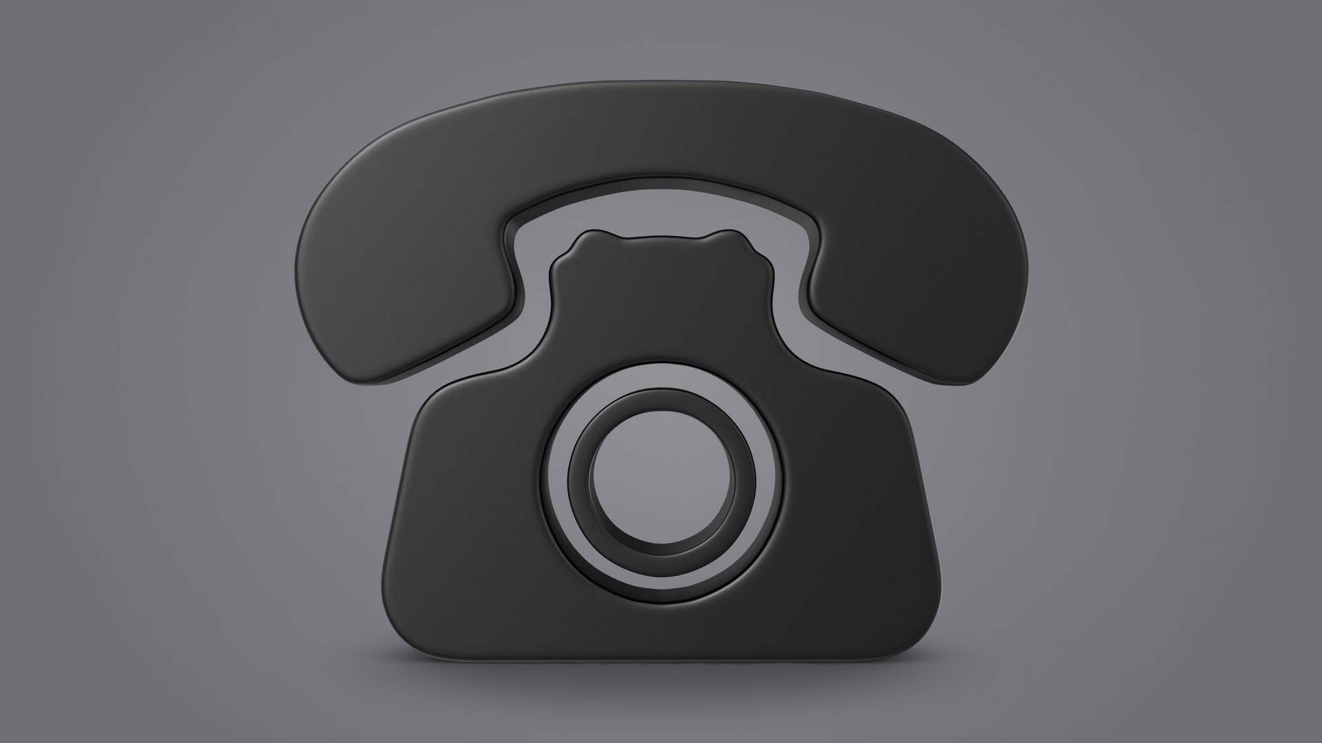 3D model Telephone Icon - TurboSquid 2093456