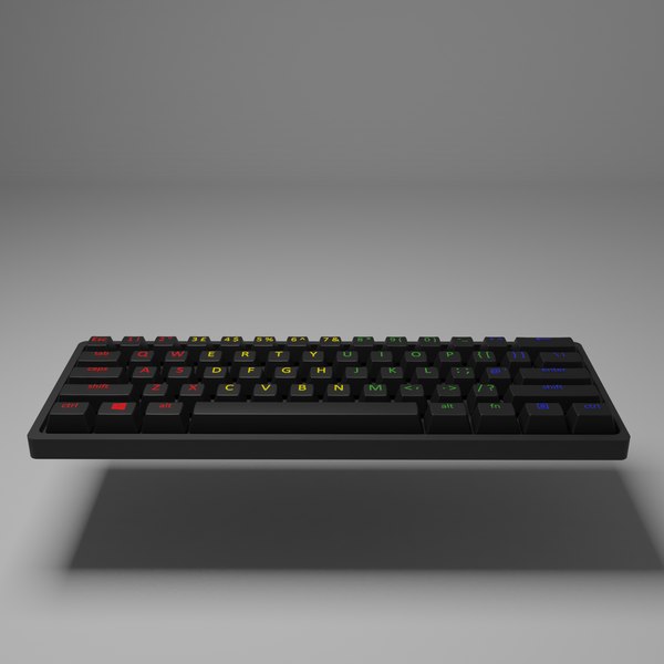 Mechanical Keyboard 3D model - TurboSquid 1767528