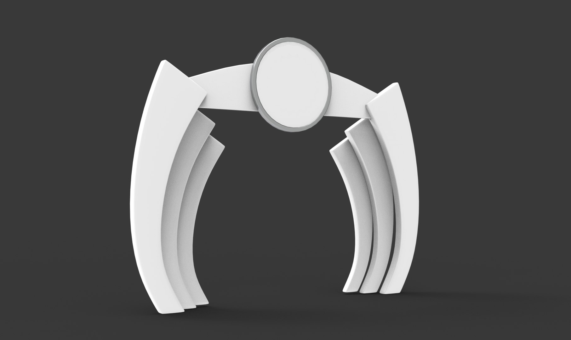 3D Exhibition Gate 3D Model - TurboSquid 2337955