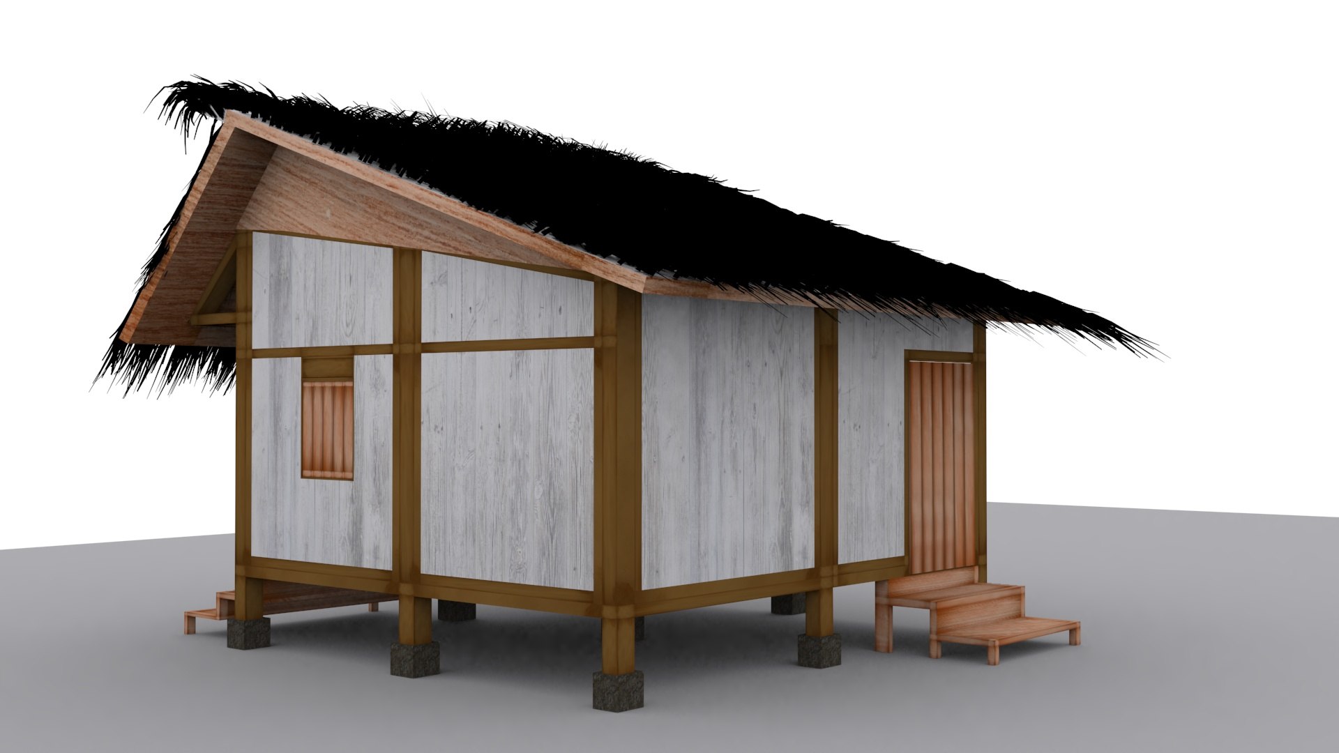 3D Sundanese Traditional Suhunan Badak Heuay - TurboSquid 2338364
