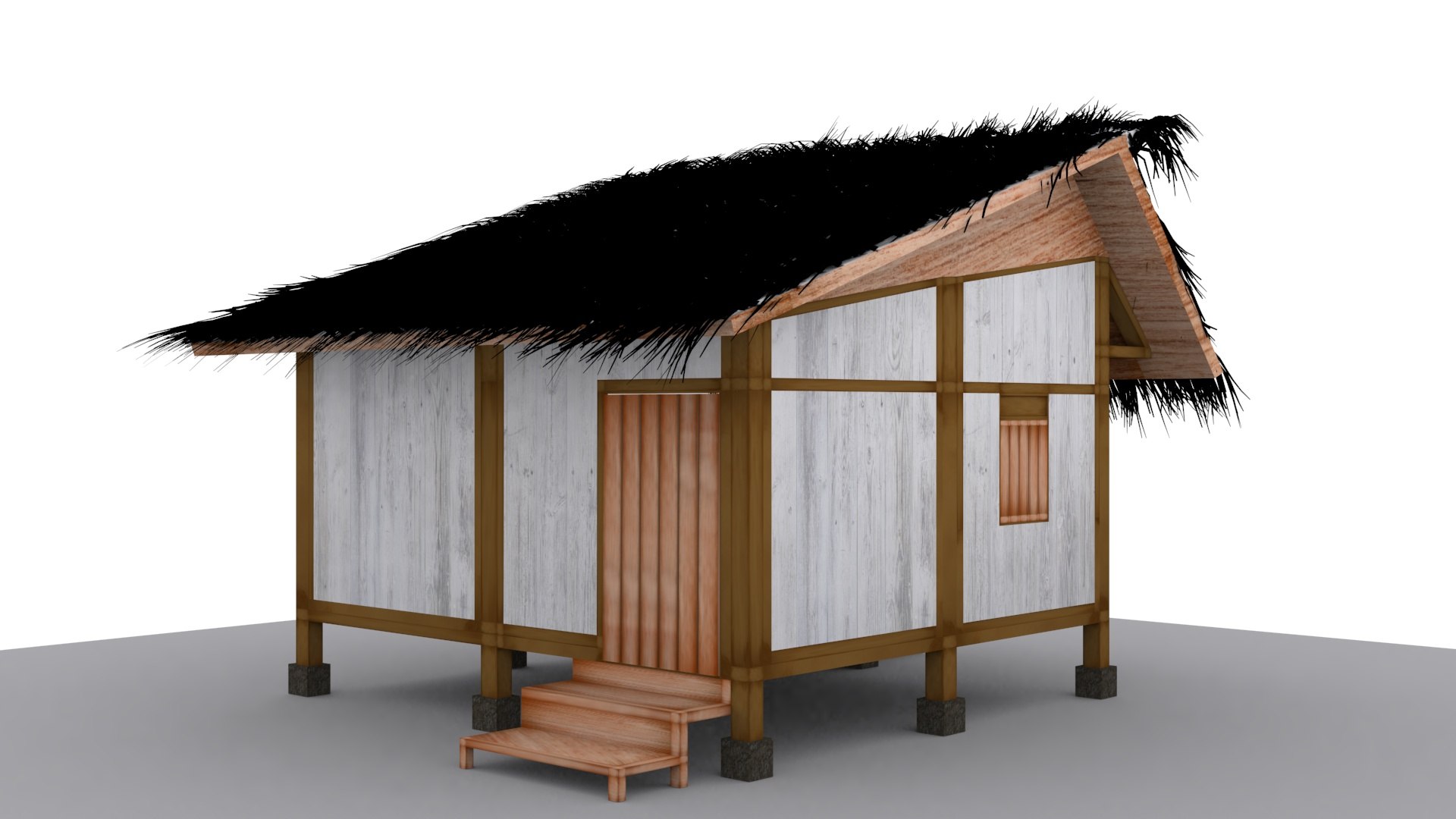 3D Sundanese Traditional Suhunan Badak Heuay - TurboSquid 2338364