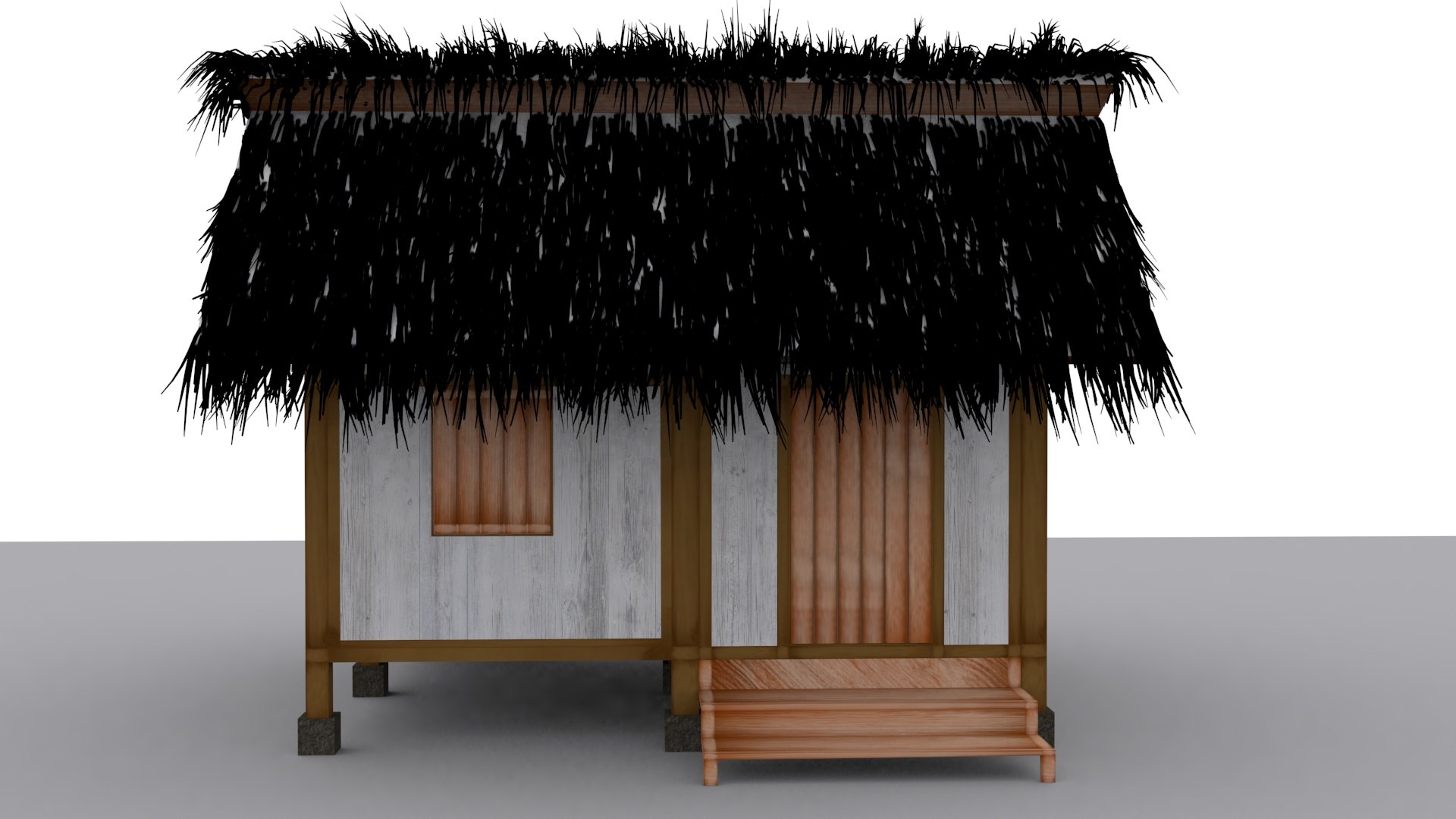 3D Sundanese Traditional Suhunan Badak Heuay - TurboSquid 2338364