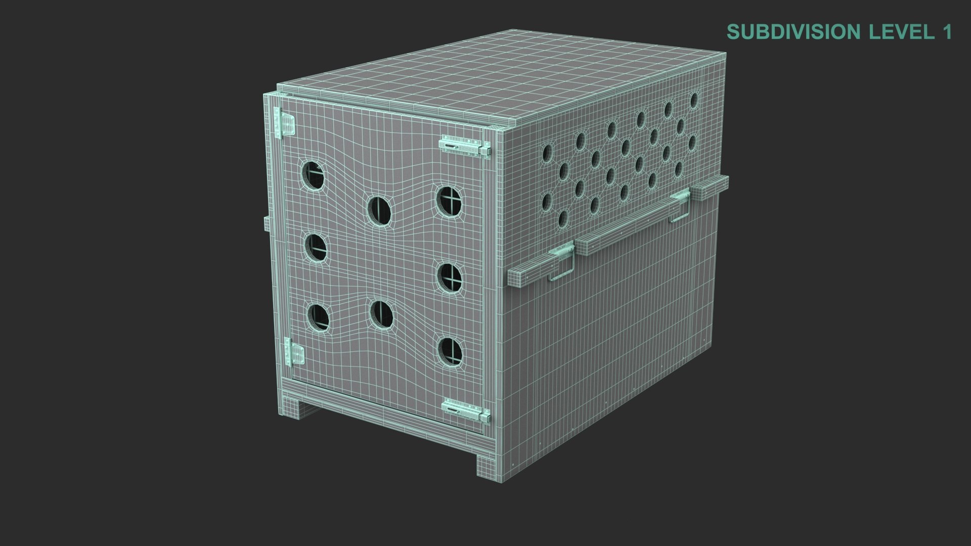 Animal Shipping Crate 3D - TurboSquid 2044118