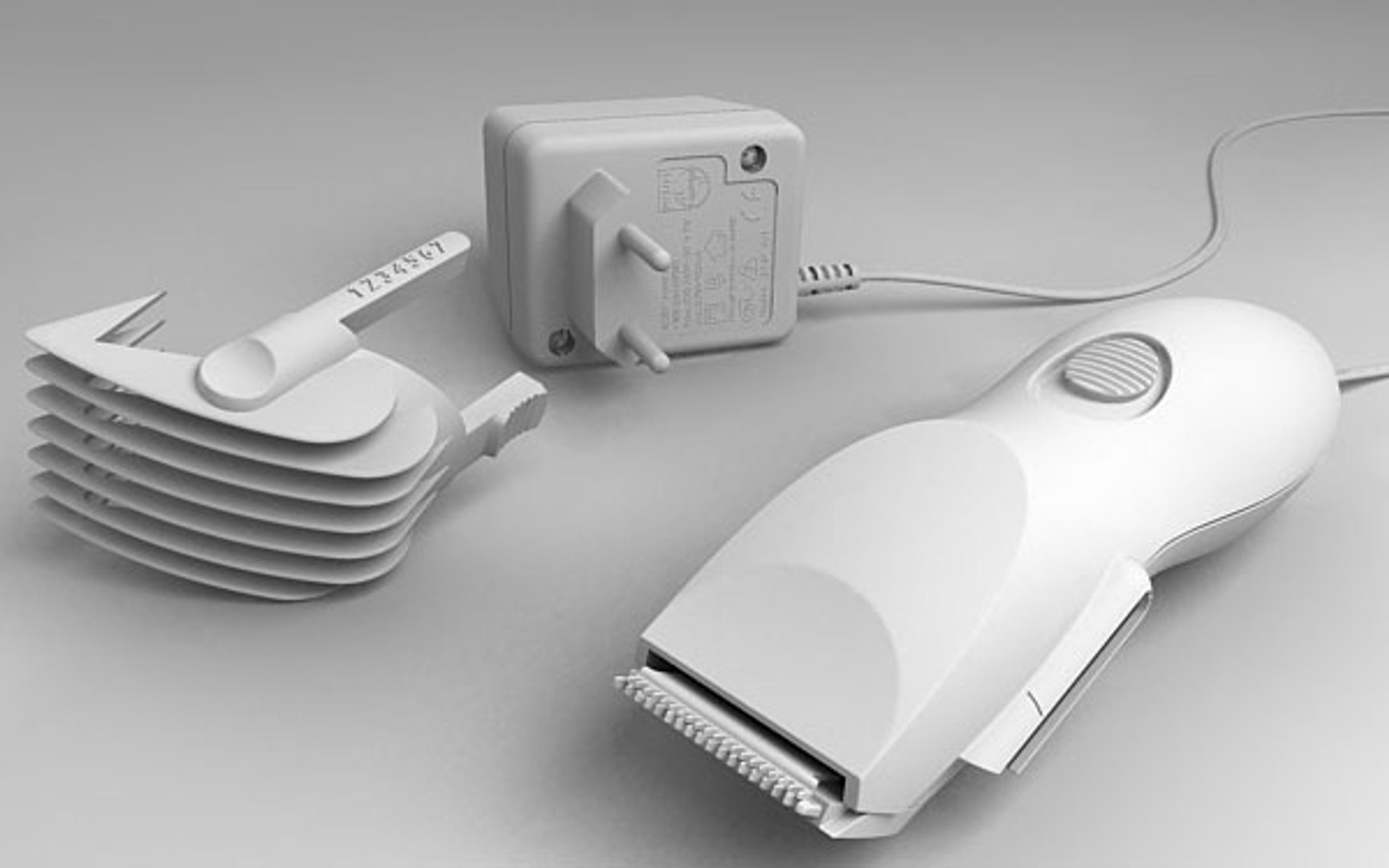 Hair Trimmer 3d Model
