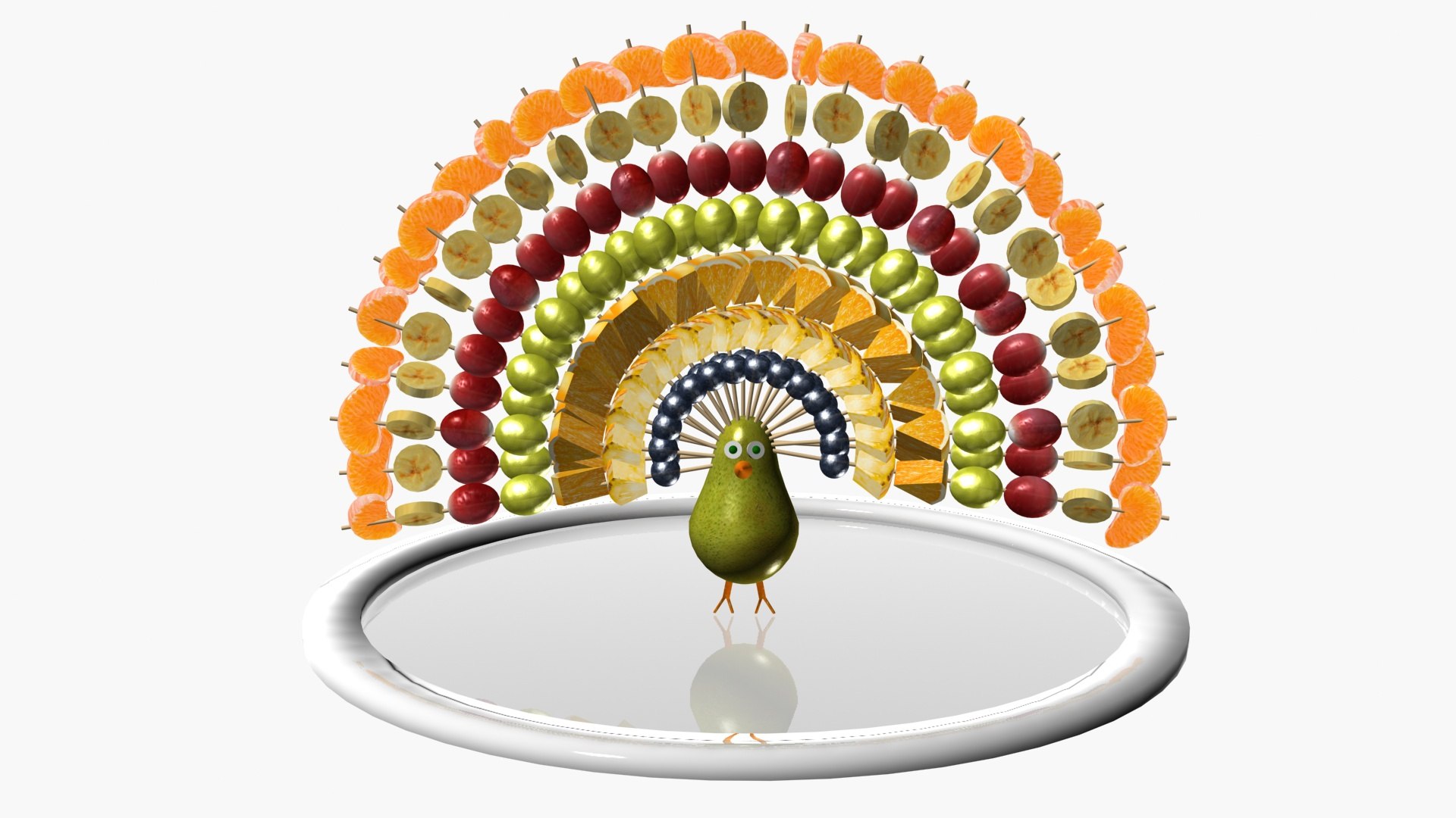 Fruit Cocktail 3D Model - TurboSquid 2094005