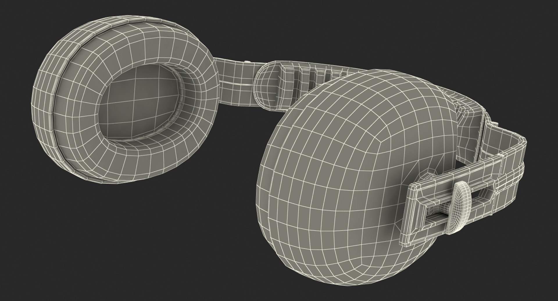 Protective Safety Earmuff 3D Model - TurboSquid 1246483
