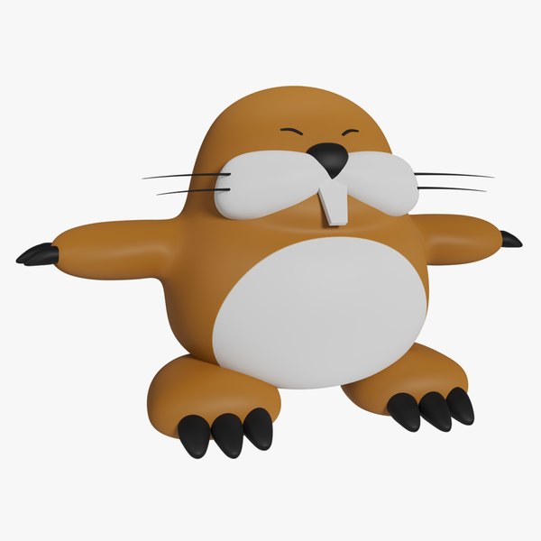 modelo 3d Monty Mole - Mario - TurboSquid 2054653