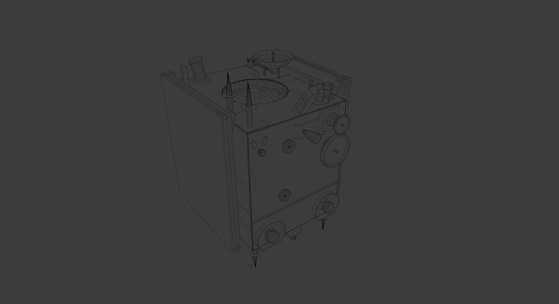 Chang E 1-2 Probe Blender-FBX 3D Model - TurboSquid 2119742