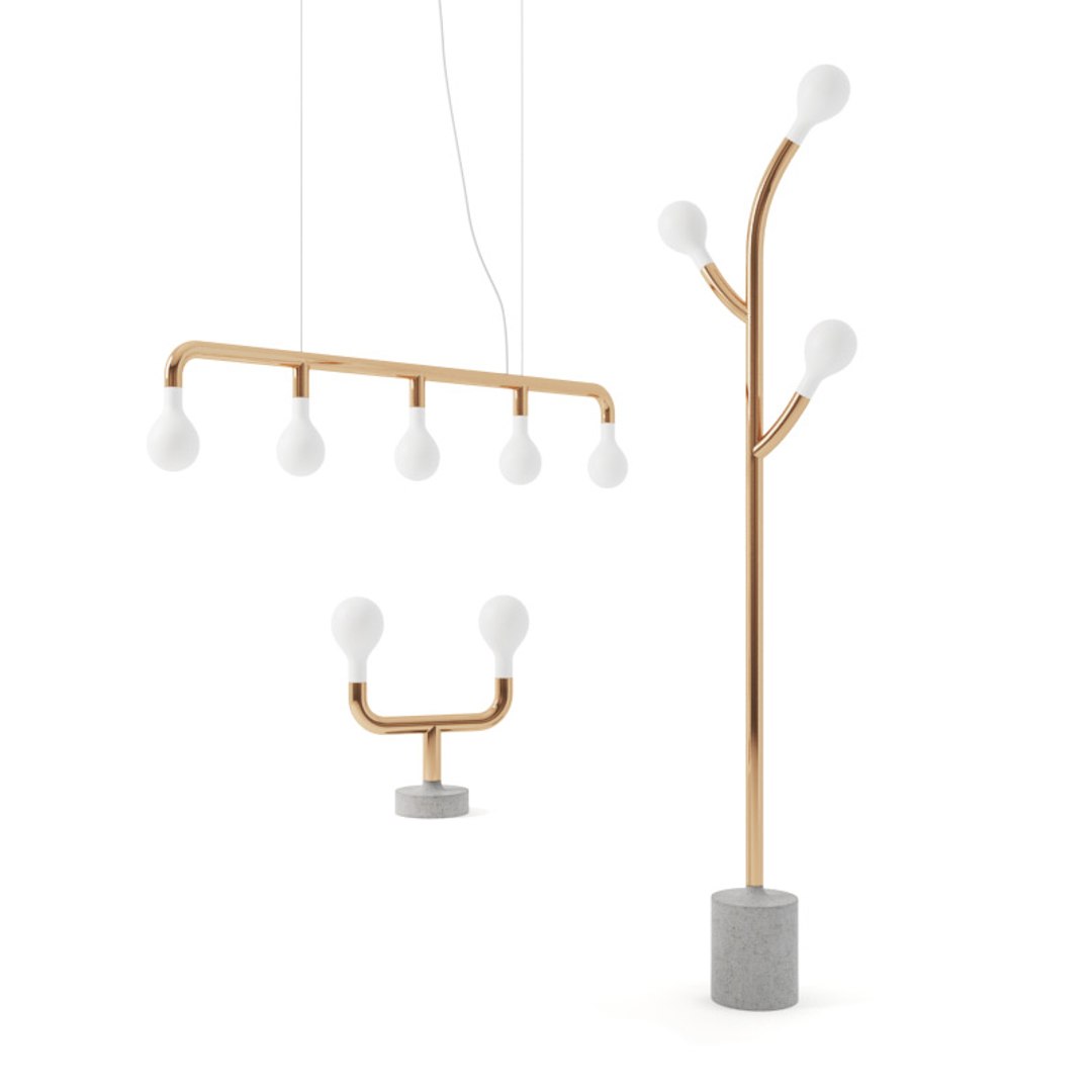 3dsmax Calligaris Pom Lamps