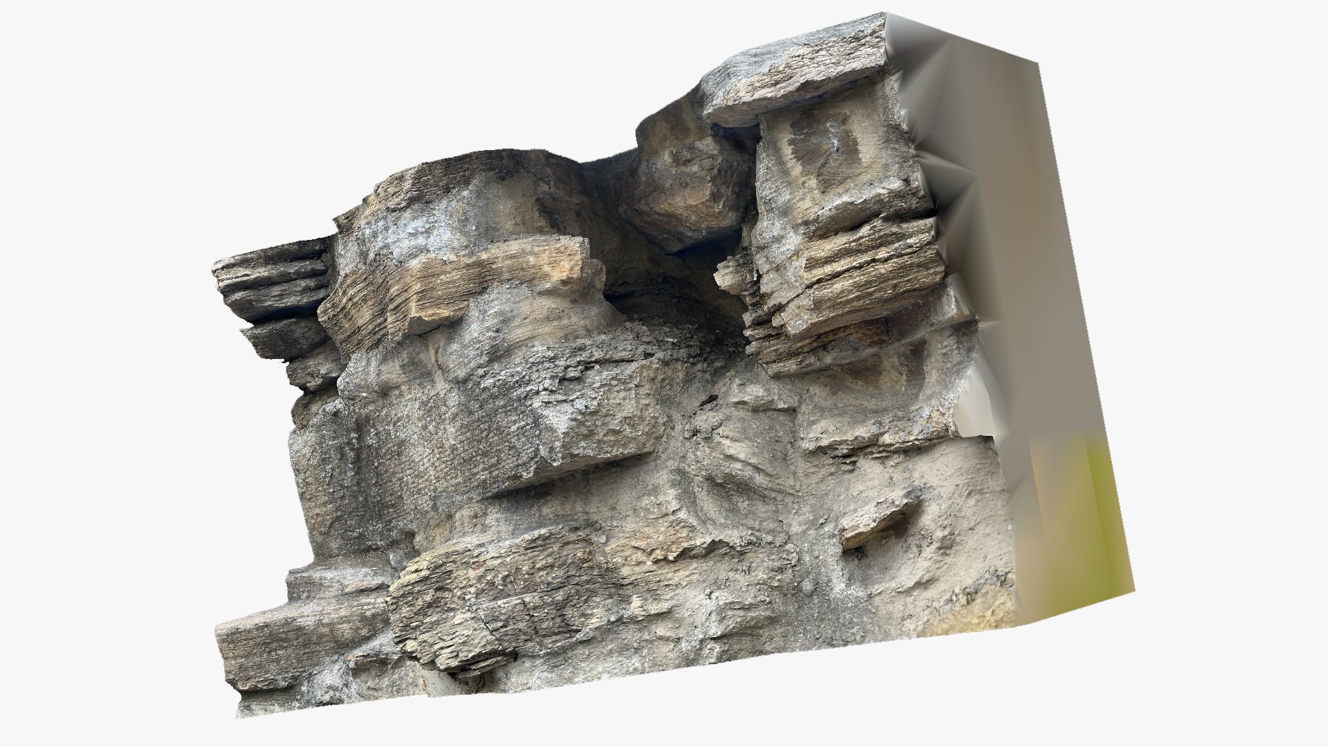 Rock Cliffs 3d Scan 3D - TurboSquid 2001752