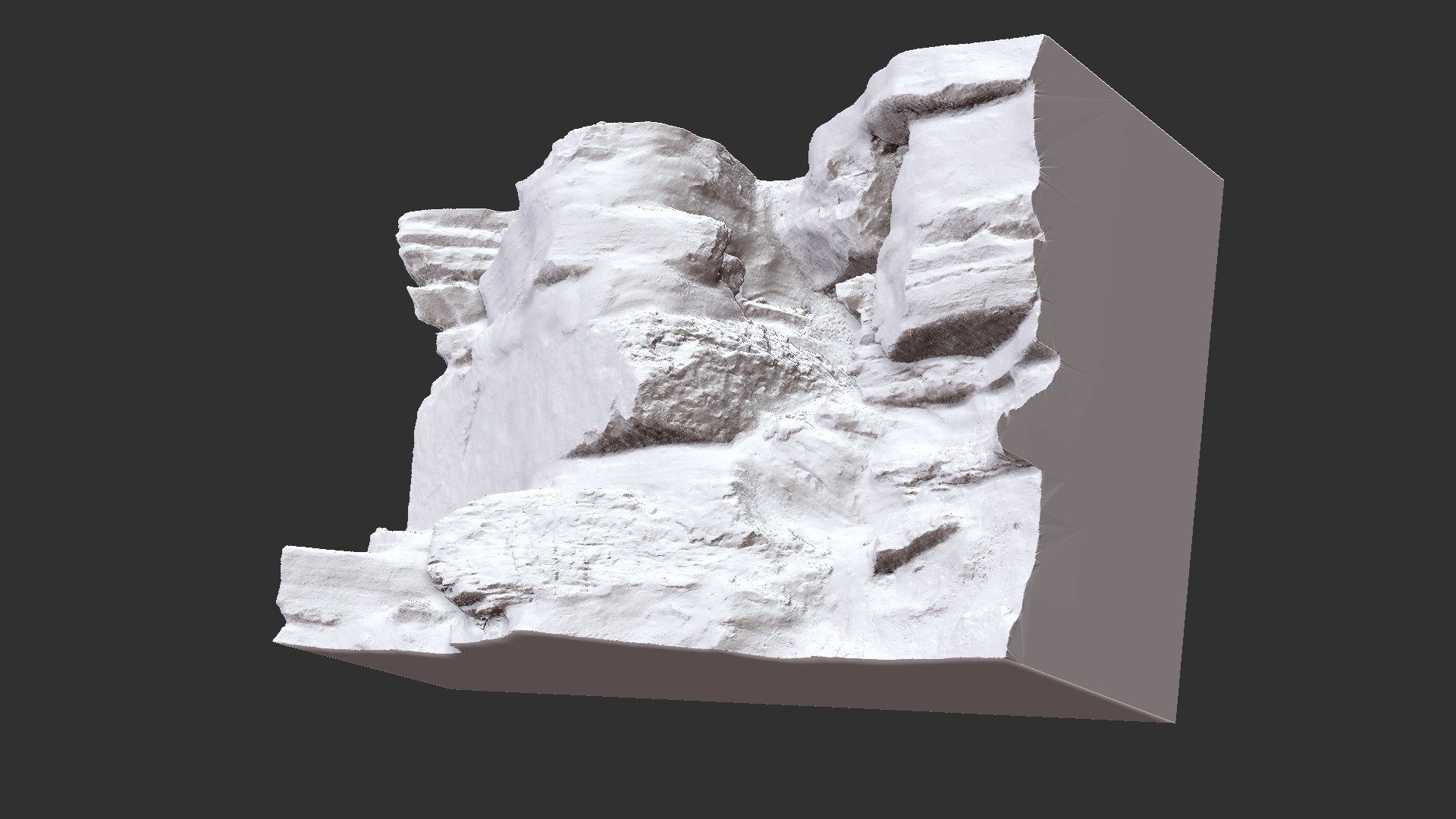 Rock Cliffs 3d Scan 3D - TurboSquid 2001752