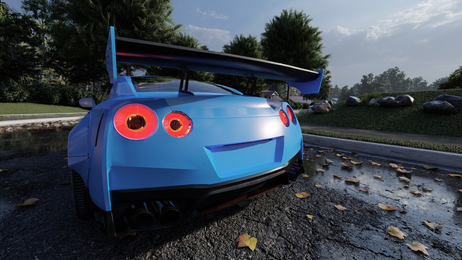 Supercar GTR 3D Model - TurboSquid 2296972