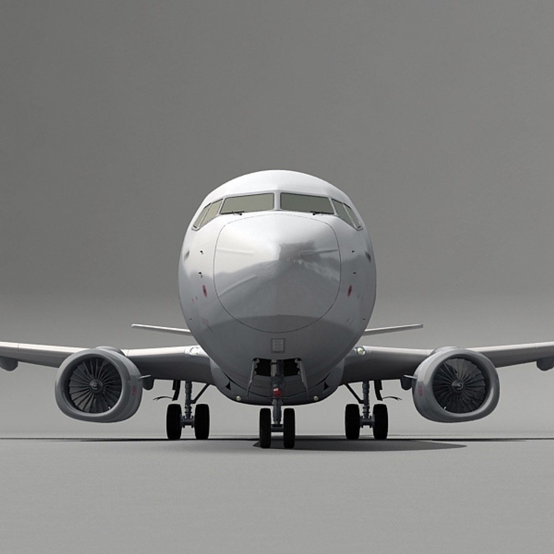 3d Boeing Plane Model