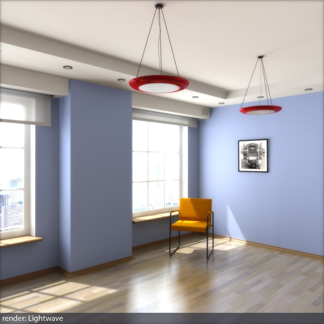 3d Room Interior Model