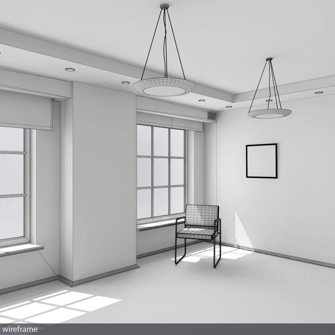 3d Room Interior Model