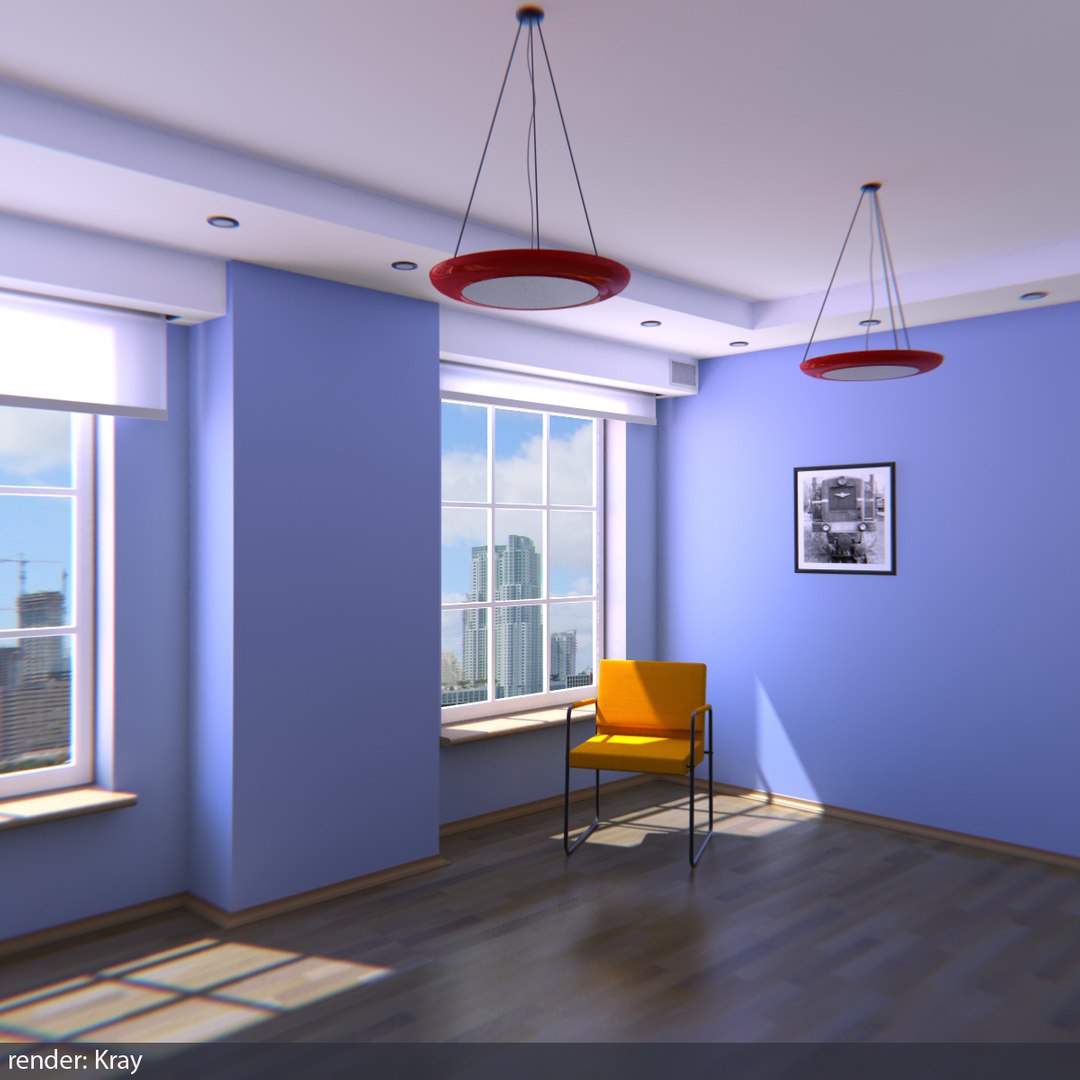 3d Room Interior Model