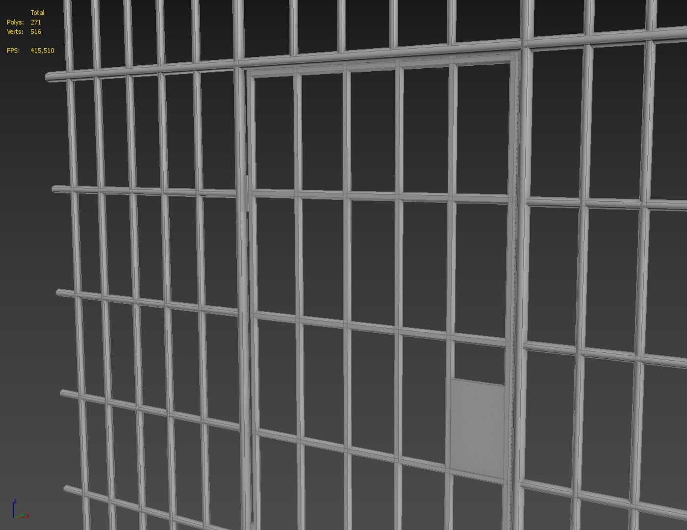 3D Cell Door - TurboSquid 1307516