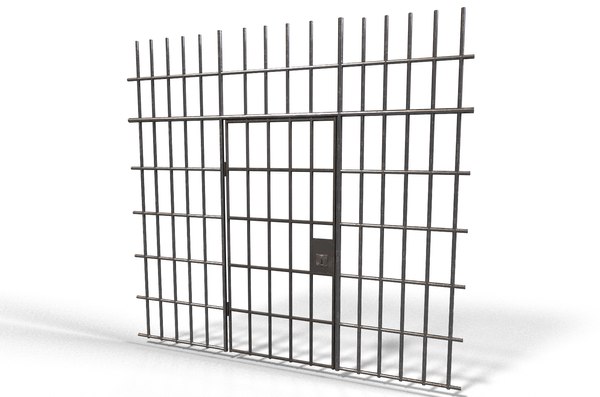 3D cell door - TurboSquid 1307516