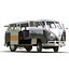 Volkswagen Type 2 Rigged 3d Model