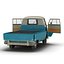 volkswagen type 2 rigged 3d model