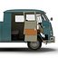 Volkswagen Type 2 Rigged 3d Model