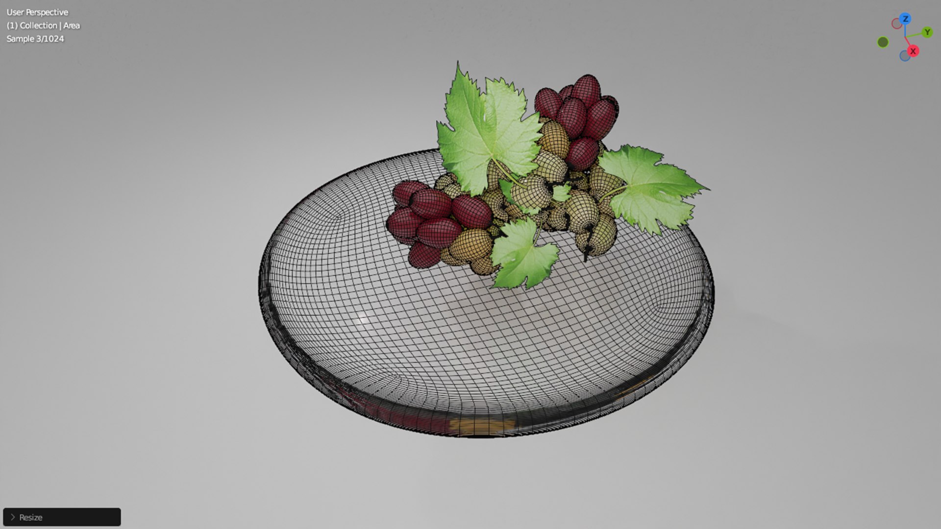 3D Grapes Model - TurboSquid 2220781