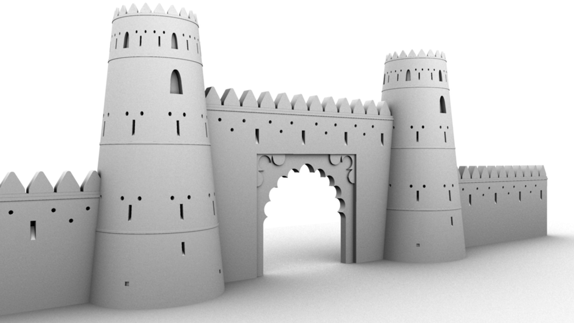 3d al ain gate