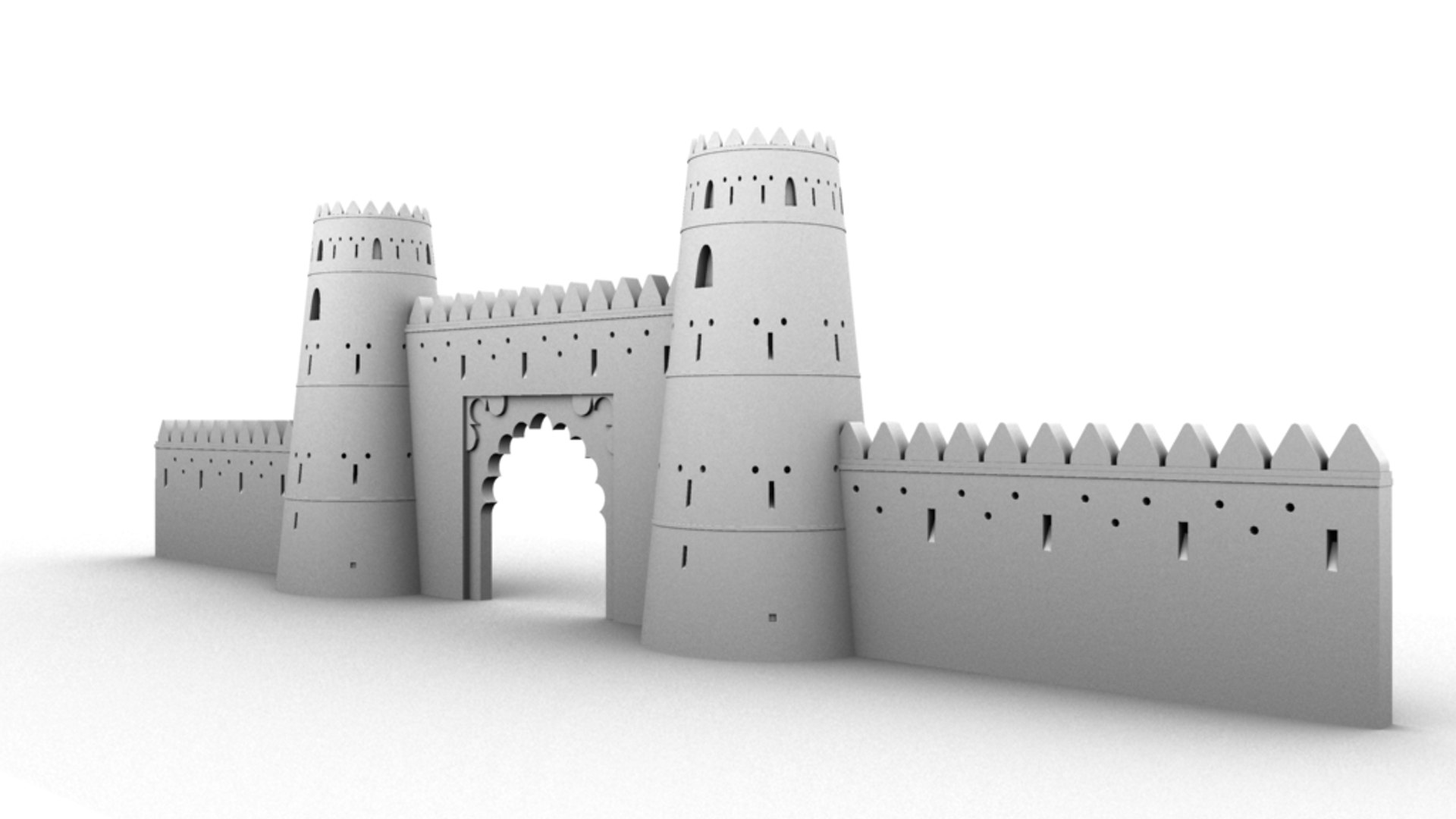 3d al ain gate