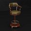 origgi celtic bar chair 3d model
