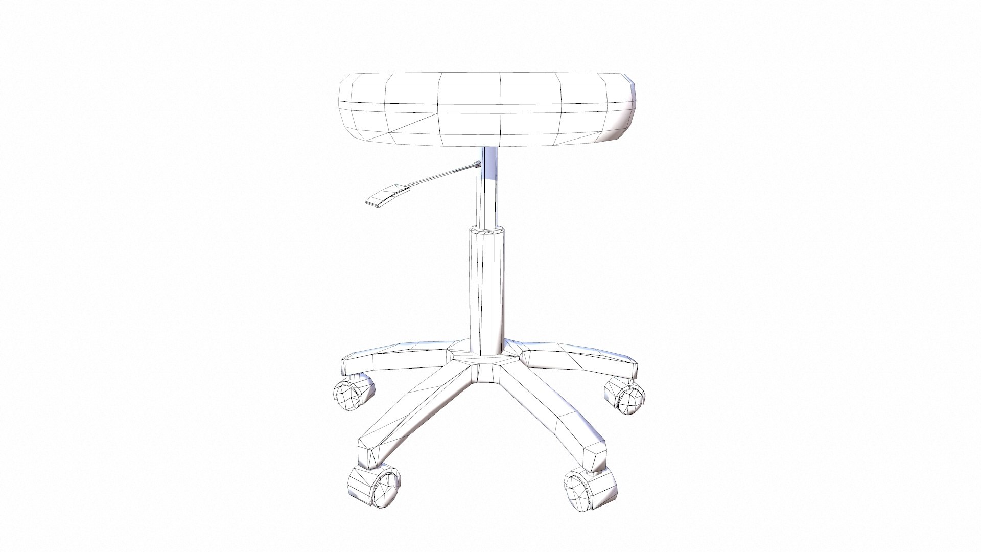 Stool 3D Model - TurboSquid 2331837
