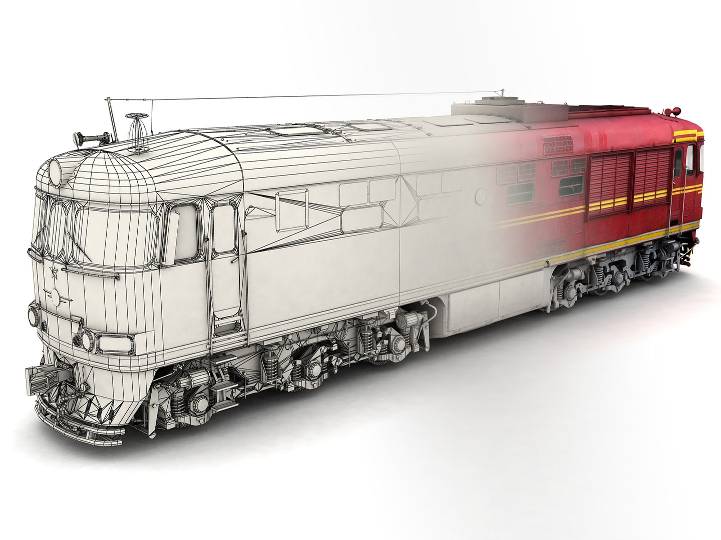 Passenger Tep60 3d 3ds