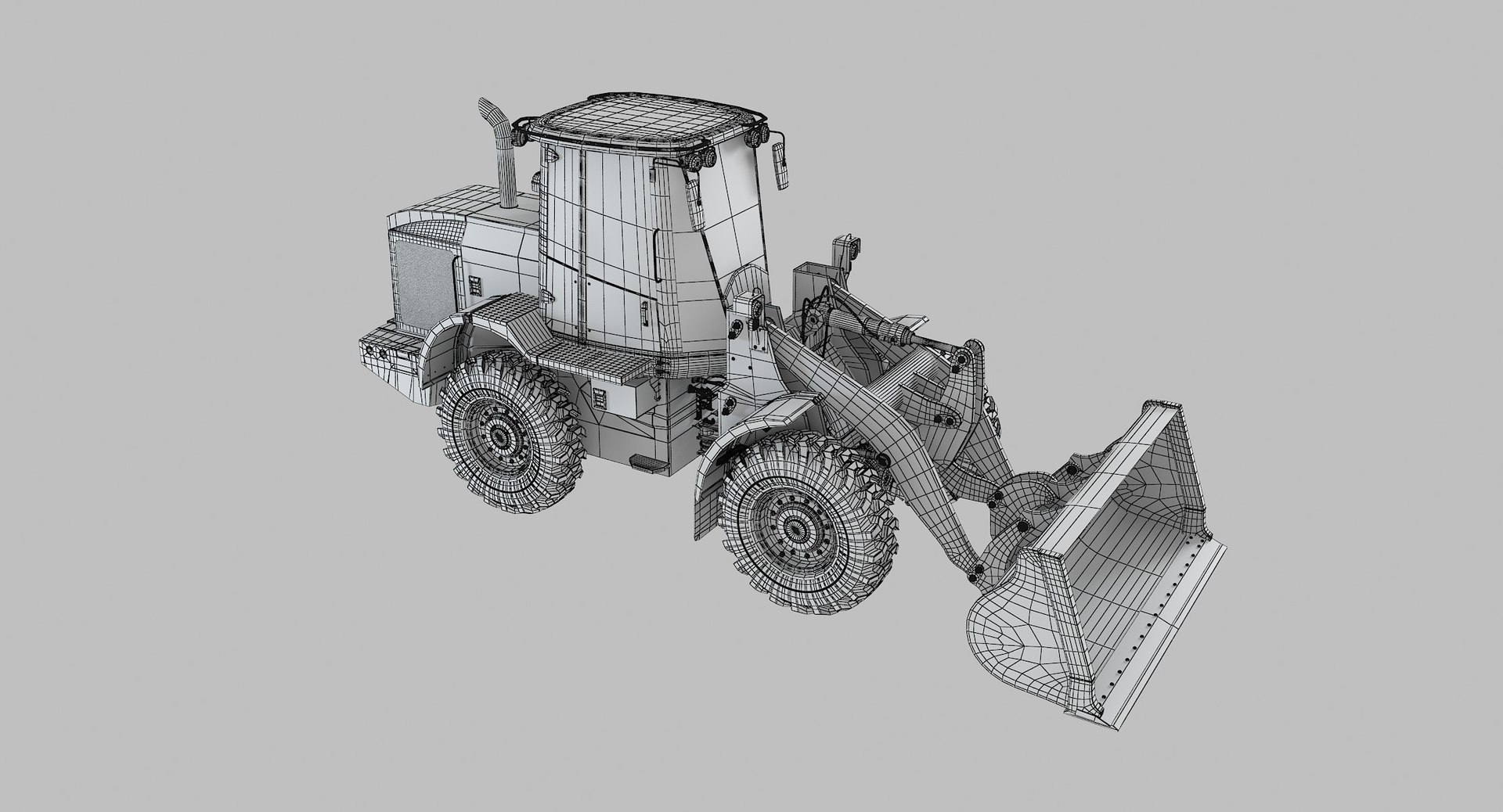 3D Wheel Loader - TurboSquid 1264974