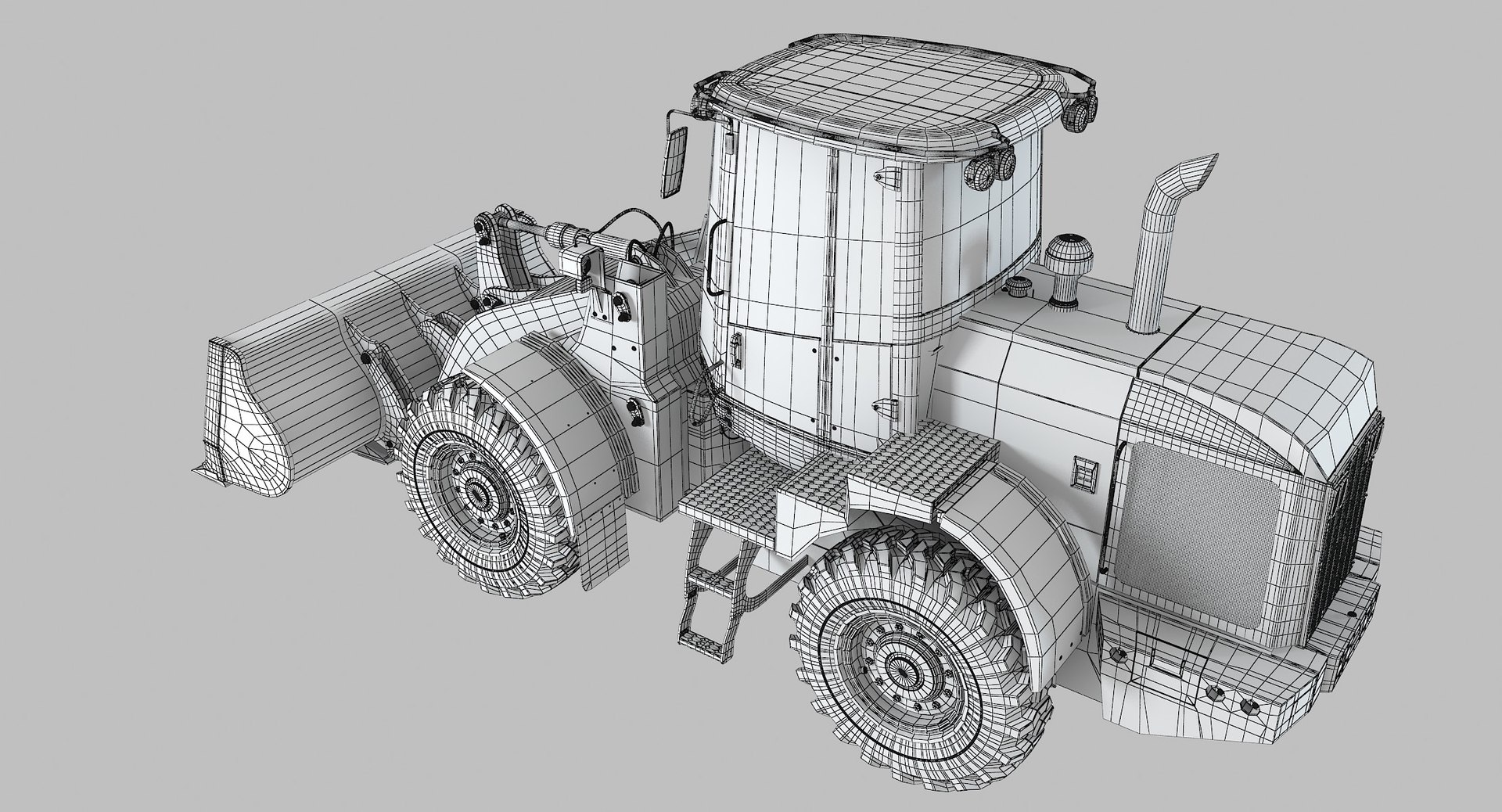 3D Wheel Loader - TurboSquid 1264974