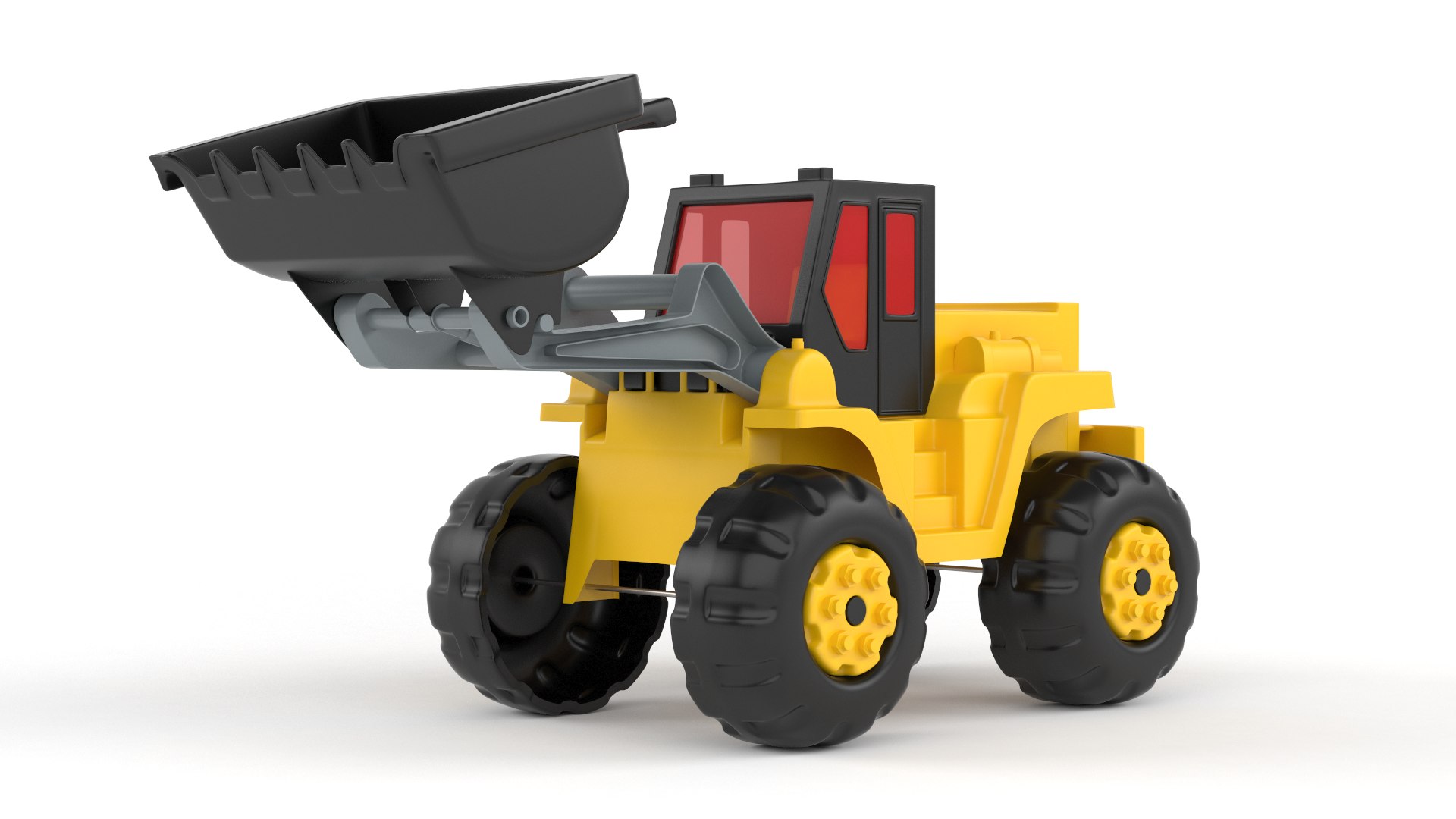 Toy Bulldozer 3D Model - TurboSquid 1663052